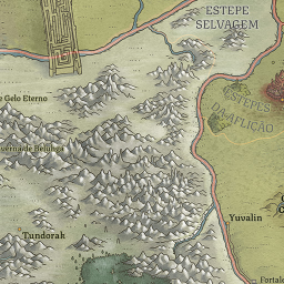Mapa de Arton - Fichas de Nimb
