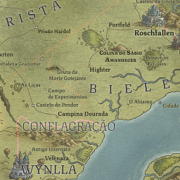 Mapa de Arton - Fichas de Nimb