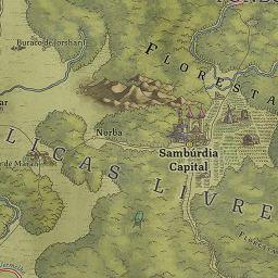 Mapa de Arton - Fichas de Nimb